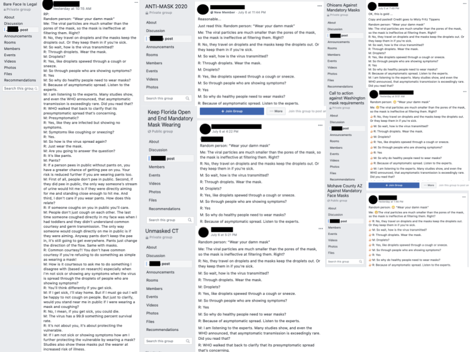 Anti-mask Facebook groups are rife with dangerous misinformation about ... Anti-mask Facebook groups are rife with dangerous misinformation about ...